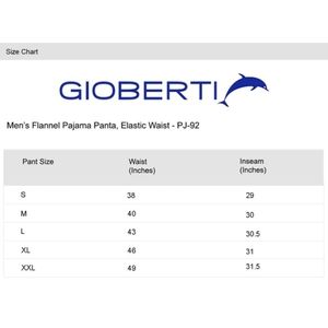 Gioberti | Pants | Mens Yarn Dye Brushed Flannel Pajama Pants Elastic ...